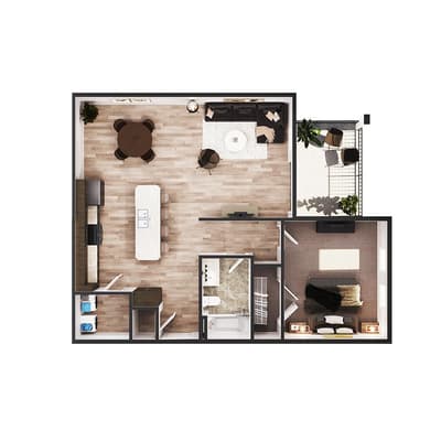 Floor Plans | Jewel Summit Pointe Apartments in Ooltewah