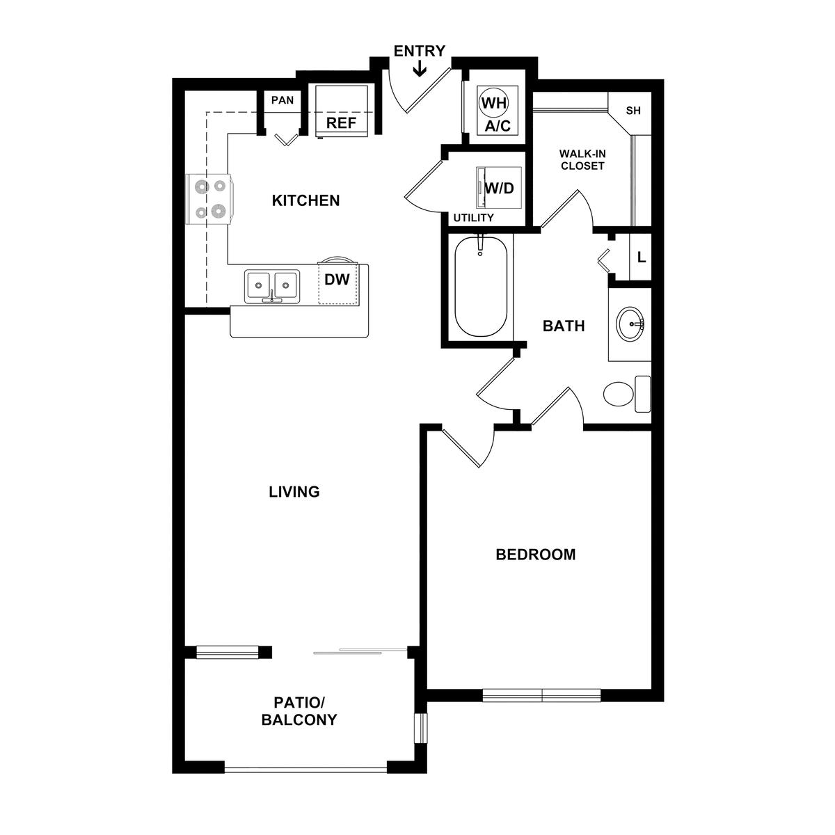 Unit 337 1x1 Waterside Village